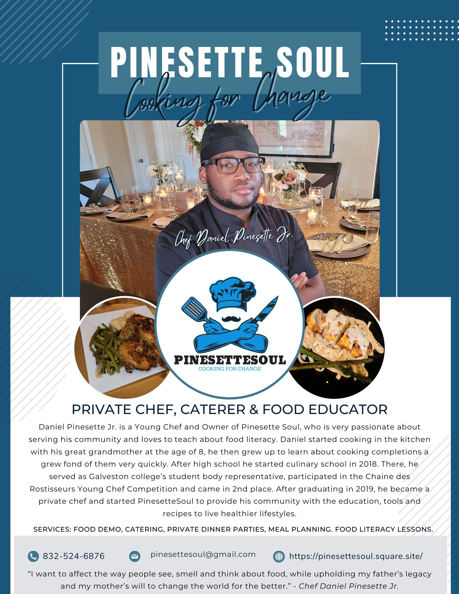 Digital Business One-pager/ Information Sheet - Etsy