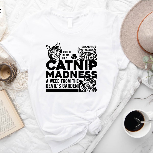 Catnip Madness Shirt - Etsy