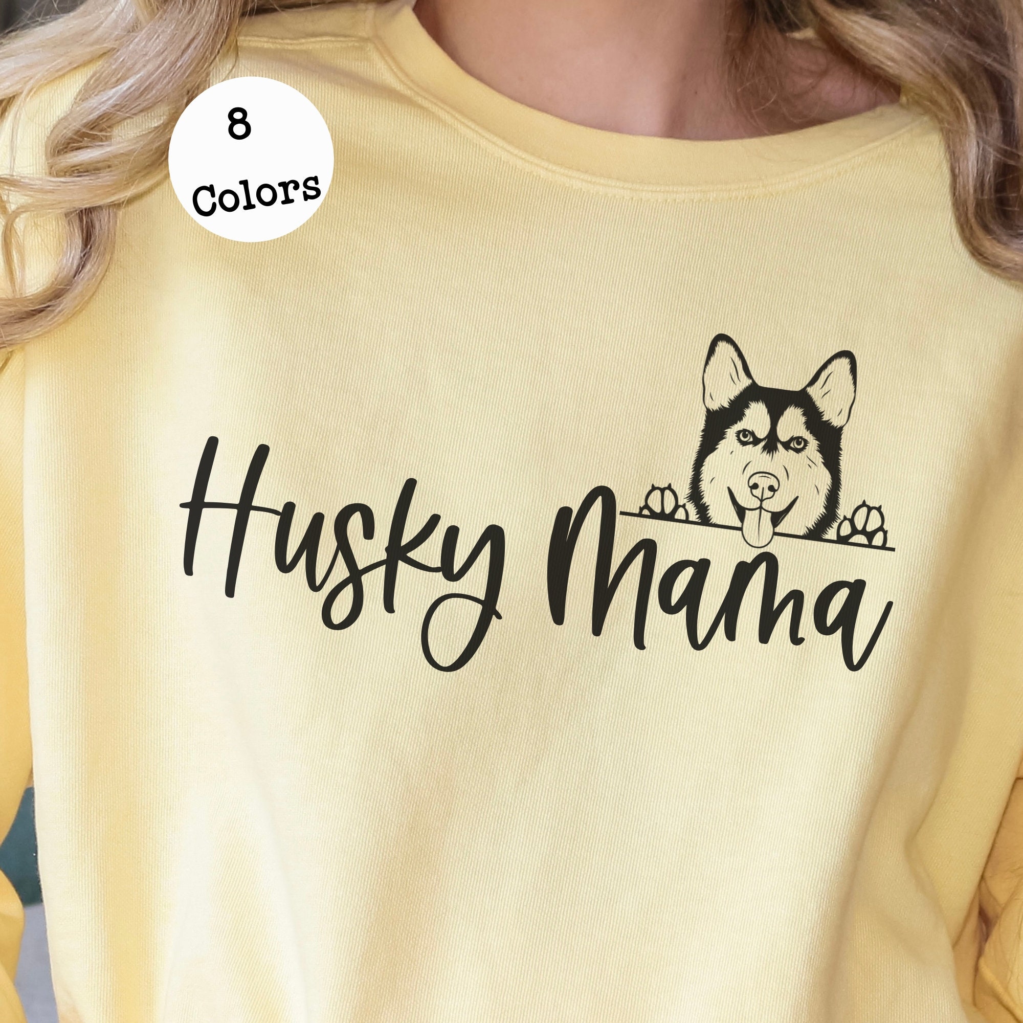 Husky Mama Dog Breed Comfort Colors Premium Unisex - Etsy