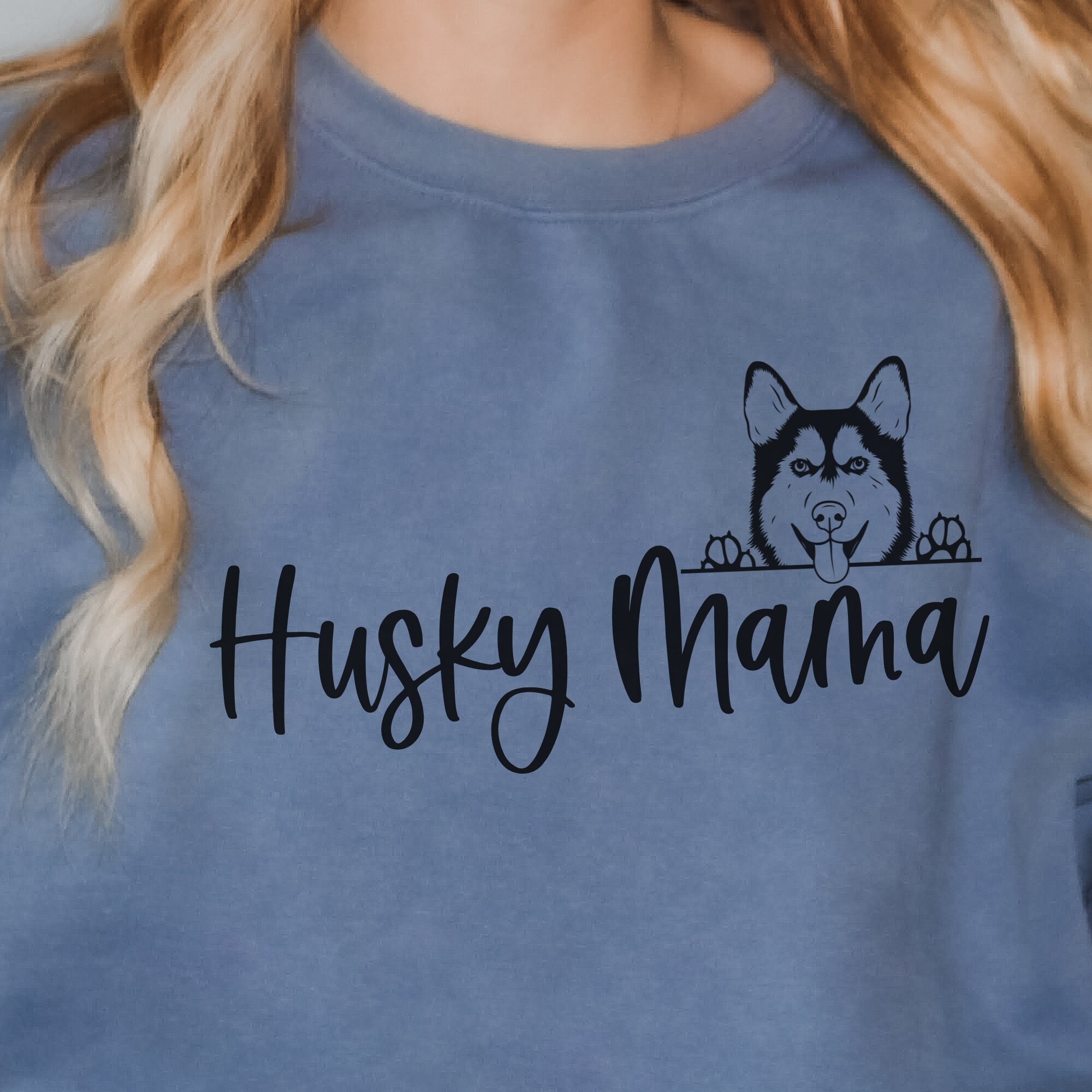 Husky Mama Dog Breed Comfort Colors Premium Unisex - Etsy