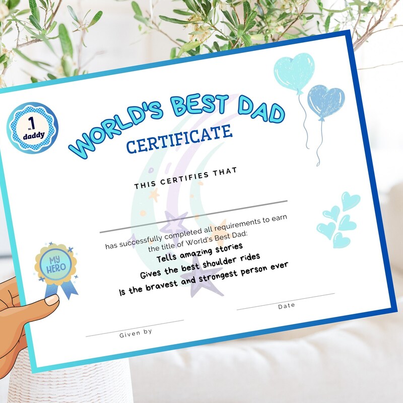 Fathers Day Template - Etsy