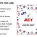 4th of July Activity Pack, Printable Independence Day Activities ...
