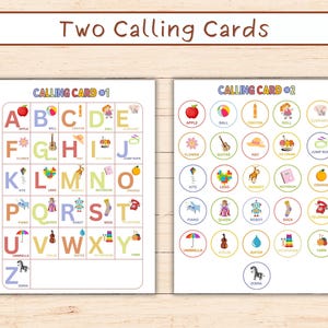 Alphabet Bingo Upper Case Letters Printable - Fun Educational Activity ...
