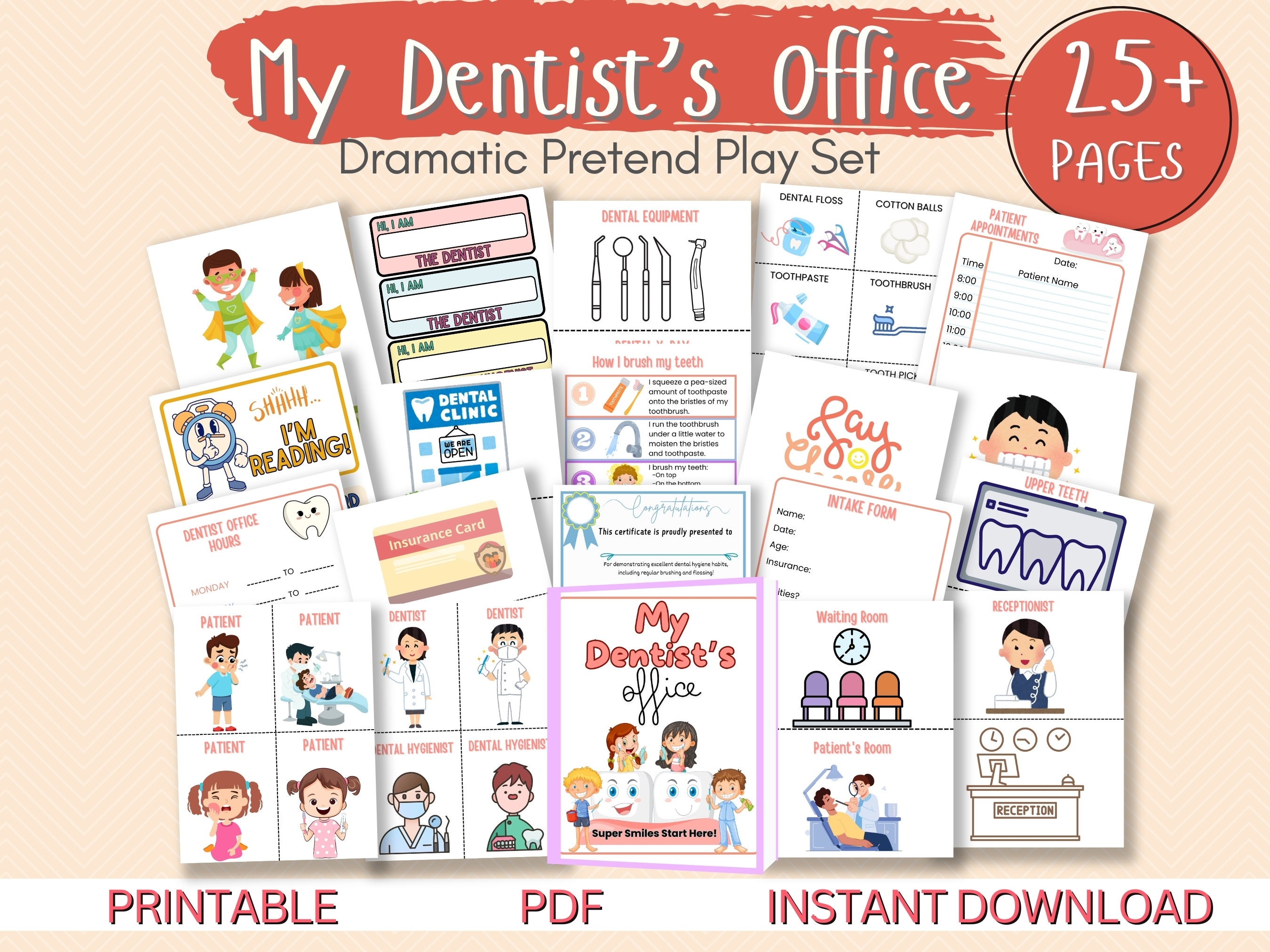 Preschool Dramatic Play Dentist