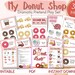 My Donut Shop Pretend Play Printable - Kids Dramatic Play Set for Home ...