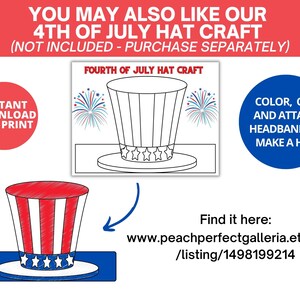4th of July Activity Pack, Printable Independence Day Activities ...