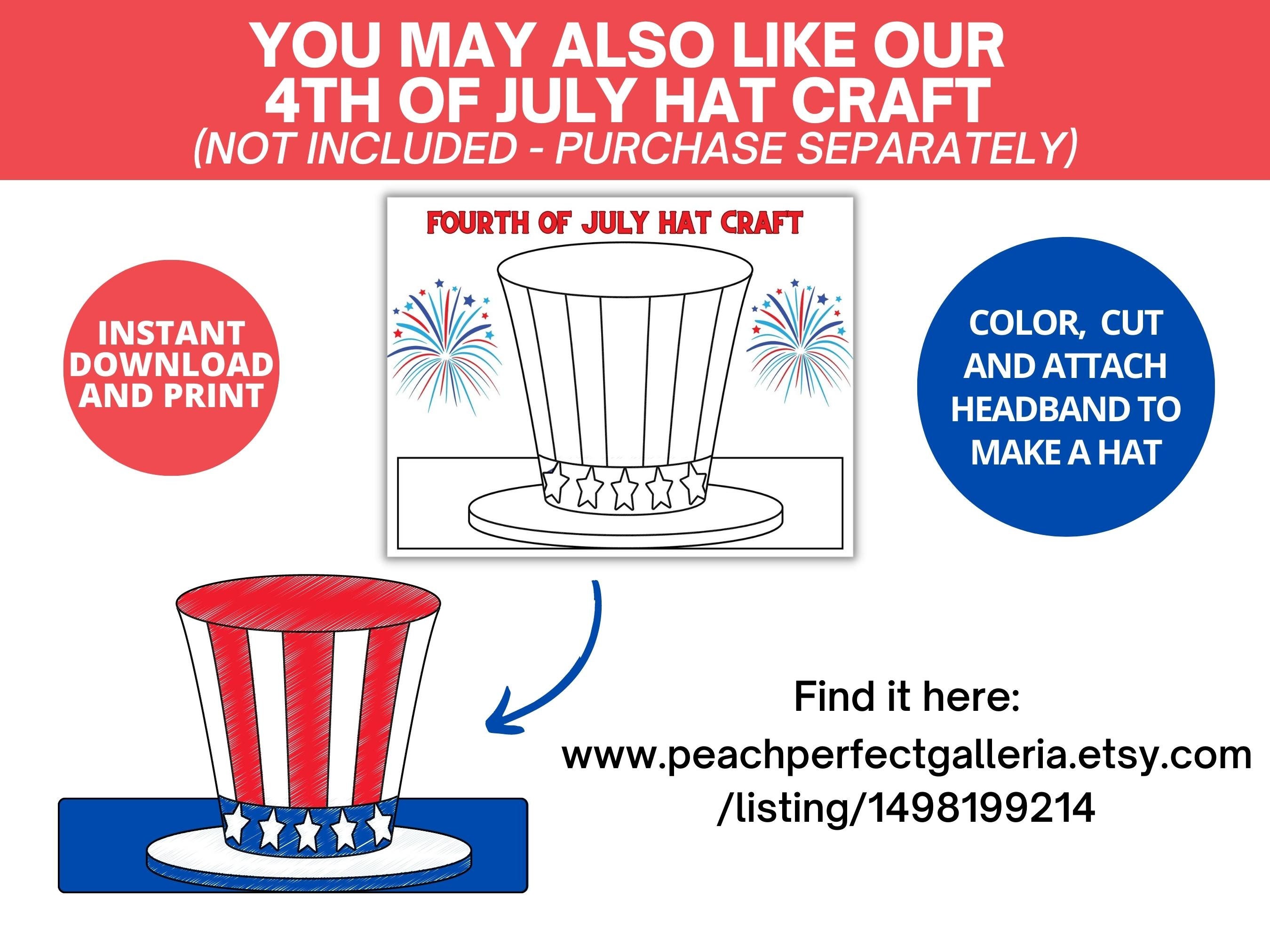 4th of July Activity Pack, Printable Independence Day Activities ...
