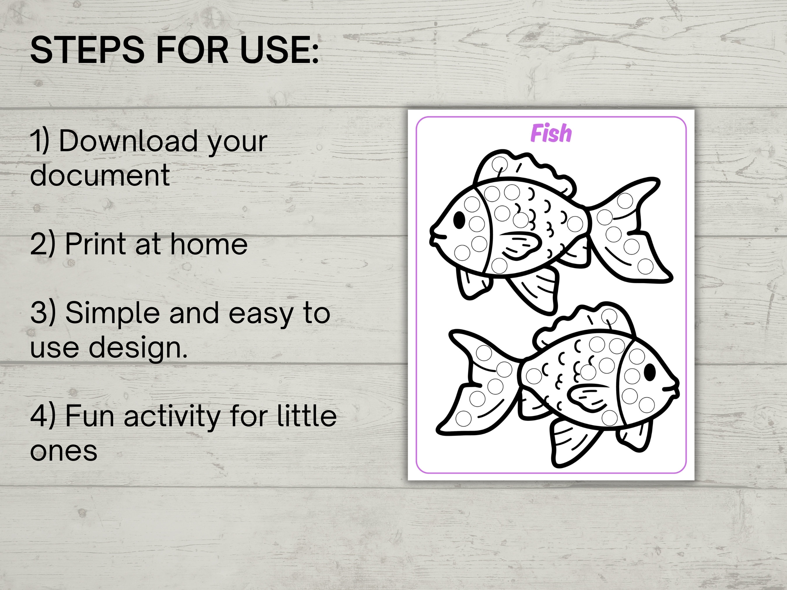 Spring Dot Marker Printables, Finger Paint Printables, Do A Dot for ...