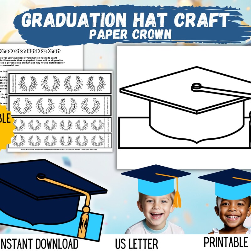 Graduation Cap Headband - Etsy