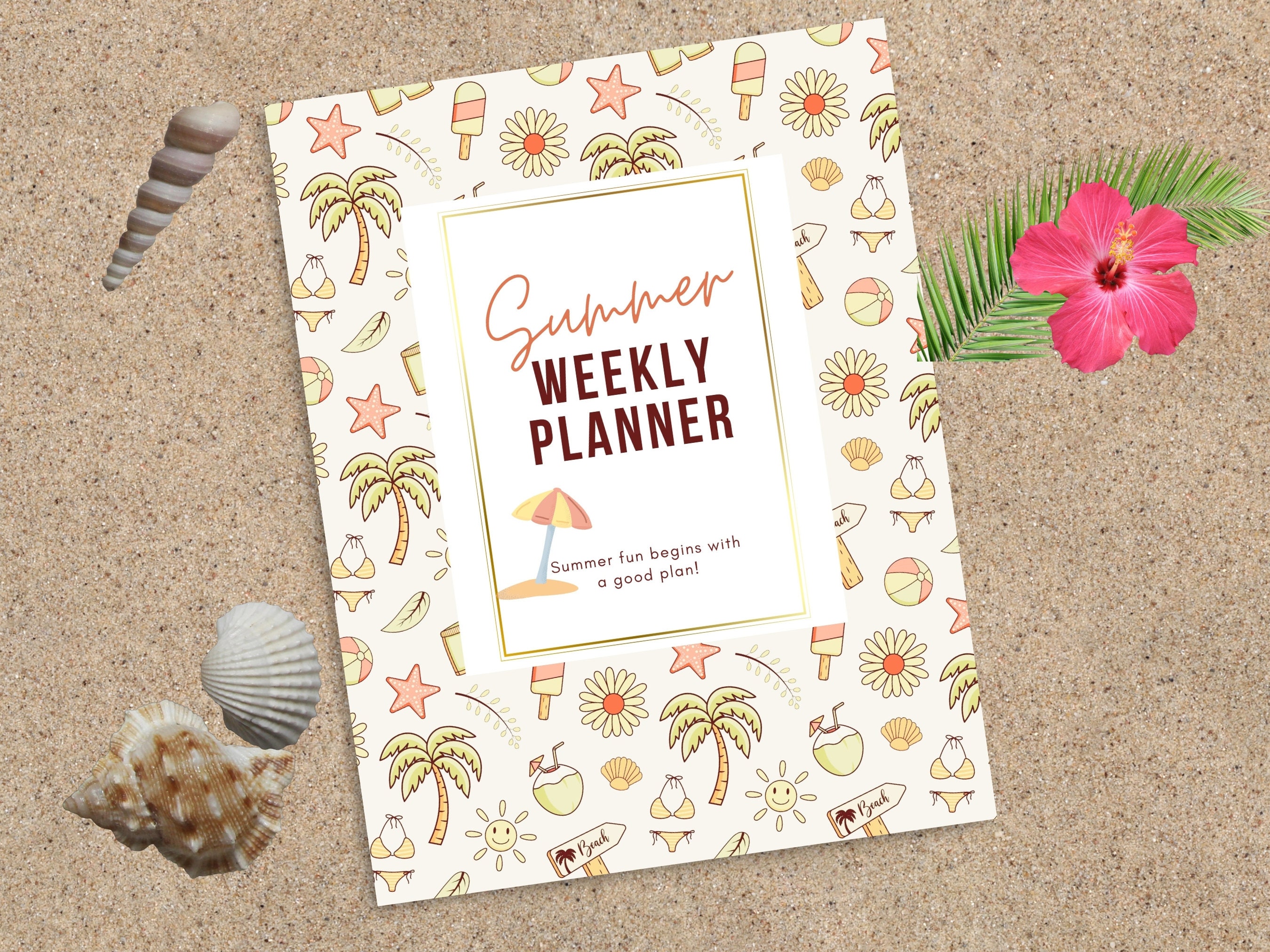Summer Weekly Planner | Kids Activities | Family Calendar | Summer ...