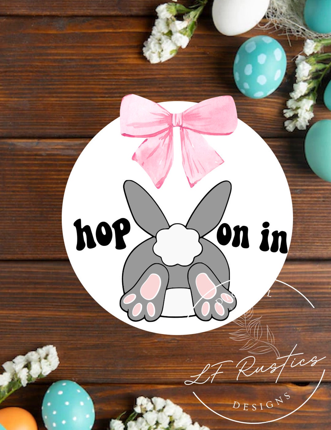 Hop on in Easter/spring SVG Digital File - Etsy