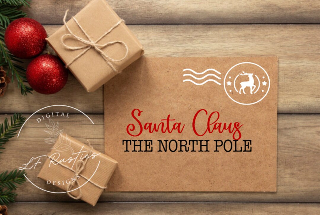 Santa Letter SVG Digital File|cricut/silhouette Files - Etsy