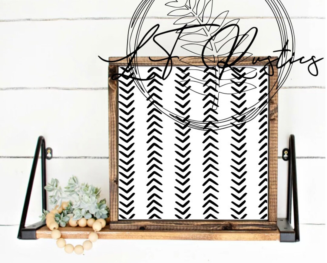 Herringbone Pattern SVG Digital File - Etsy