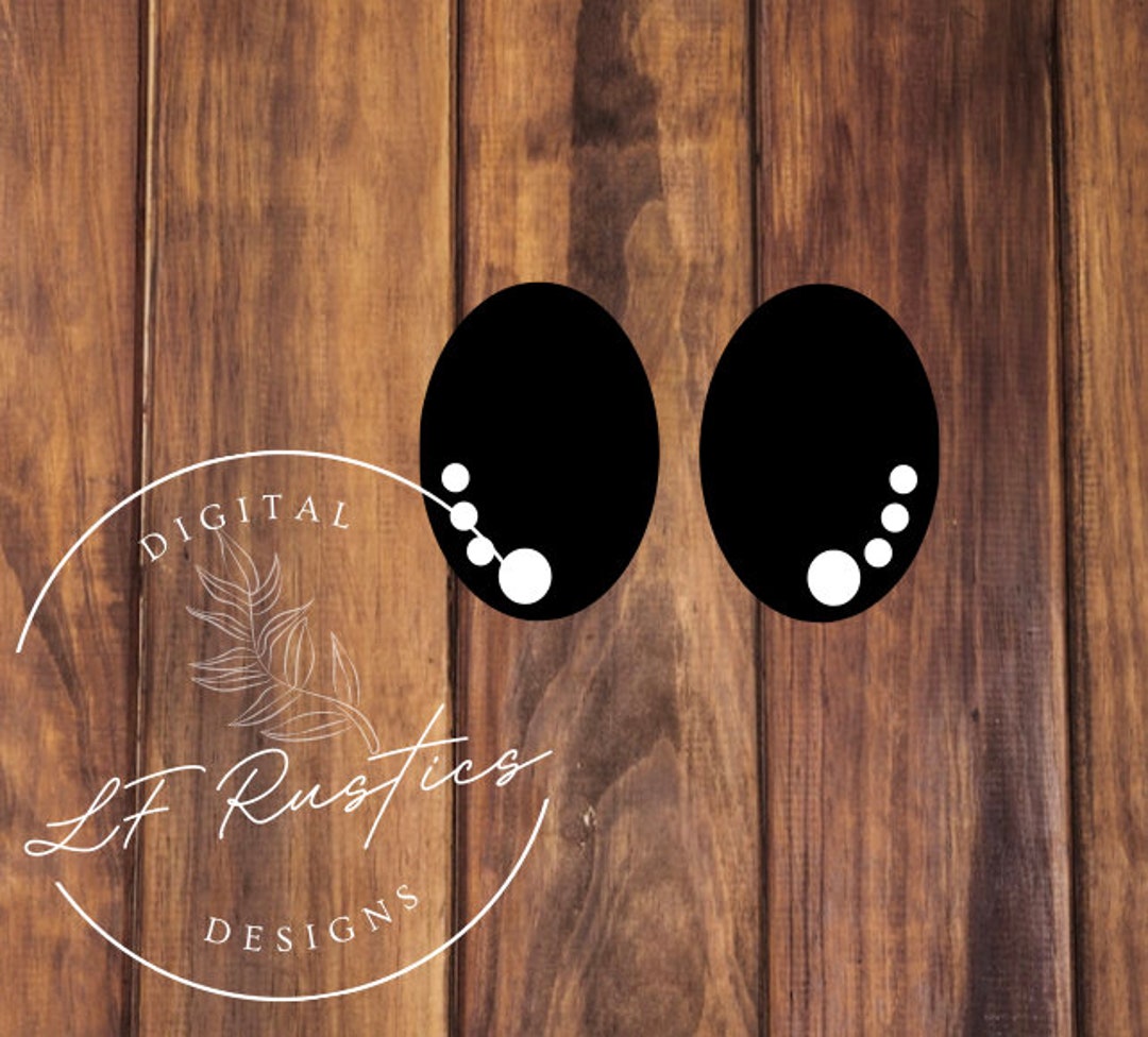Reindeer Eyes SVG Digital File - Etsy UK