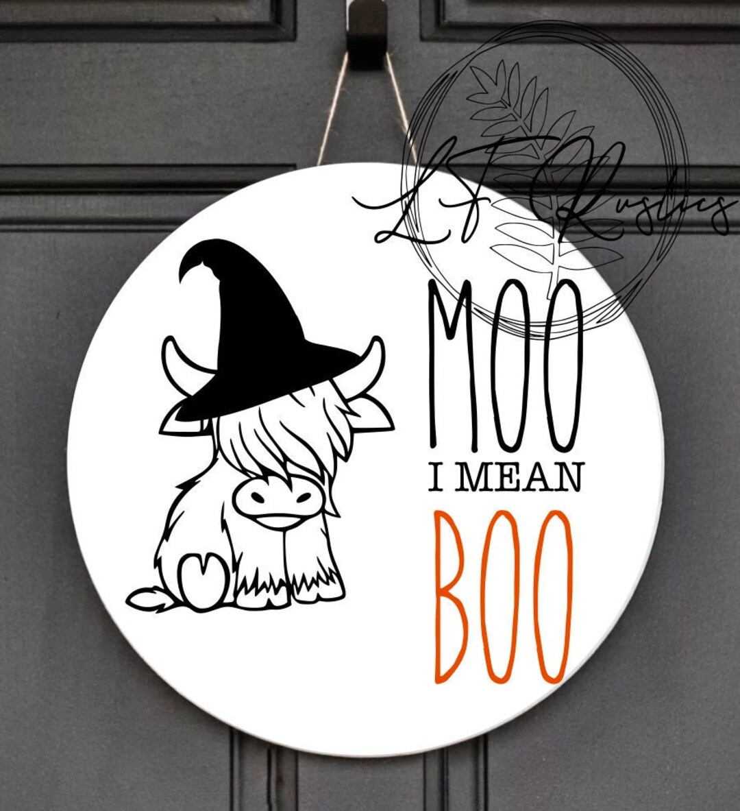 Moo I Mean Boo SVG Digital File - Etsy
