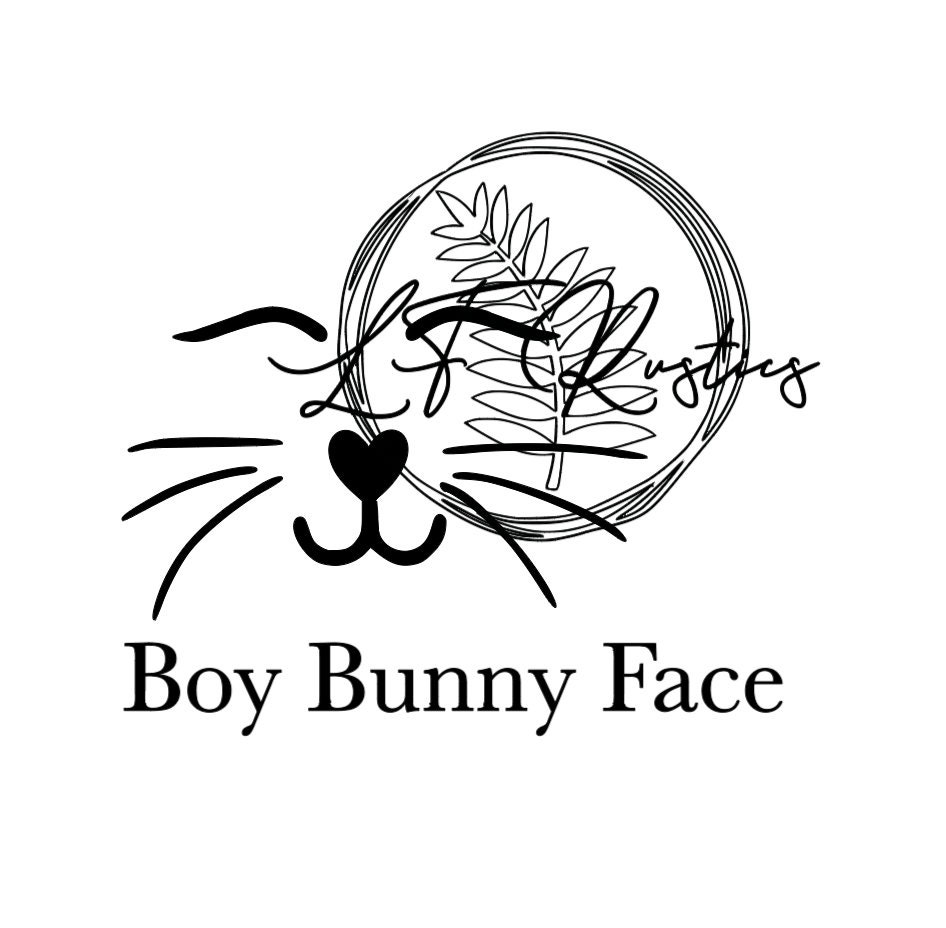 Boy Bunny Face SVG Digital File - Etsy