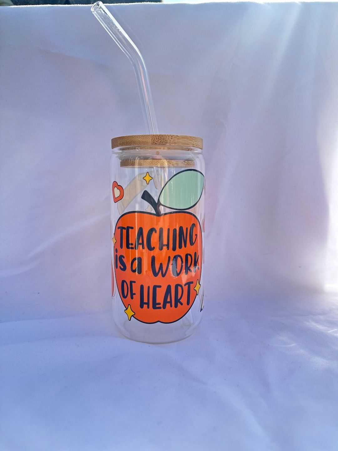 Teacher Cup | Back to School Cup | Teacher Appreciation | Beer Can Cup ...