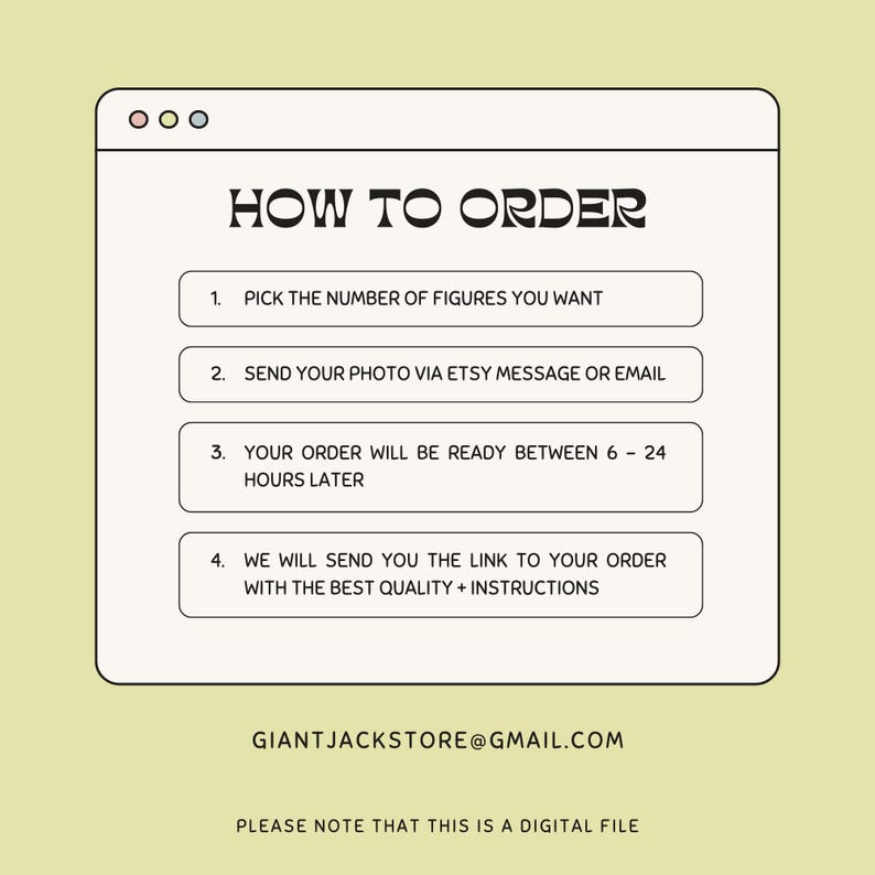 Custom Papercraft Human Figure, Custom Illustration, Personalized ...