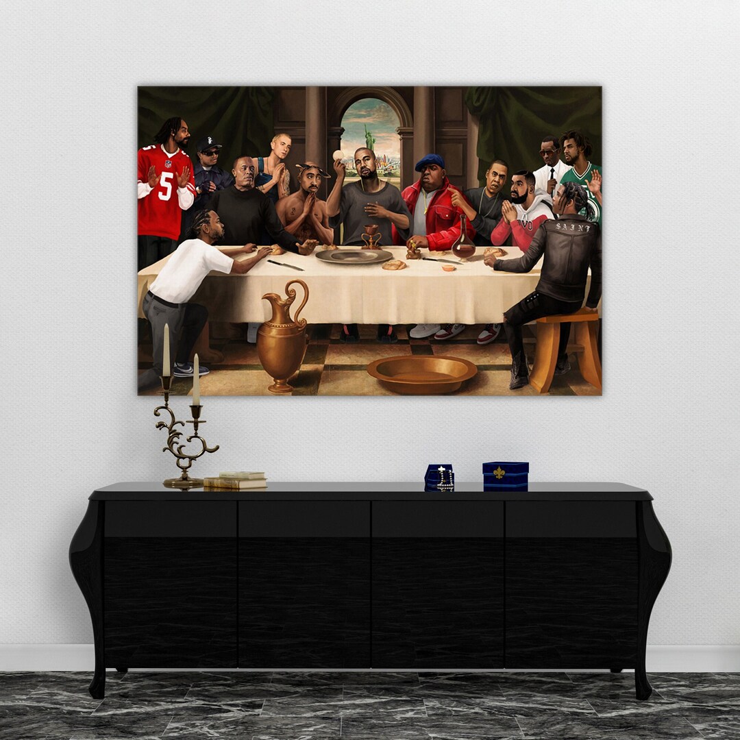 Greatest Rappers of All Time Canvas Print Iconic Rap Music Stars Last ...