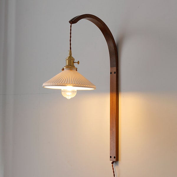 Ceramic Wall Sconce Light - Etsy