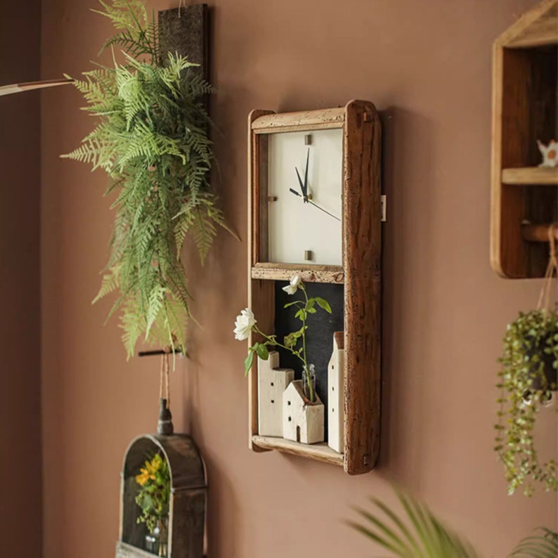Wood Wall Watchwall Clocksimple Modern Designwooden Clocks - Etsy