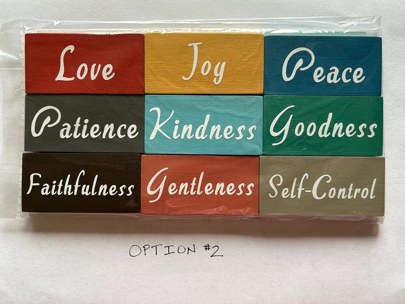 Fruit of the Spirit Magnet Set - Etsy