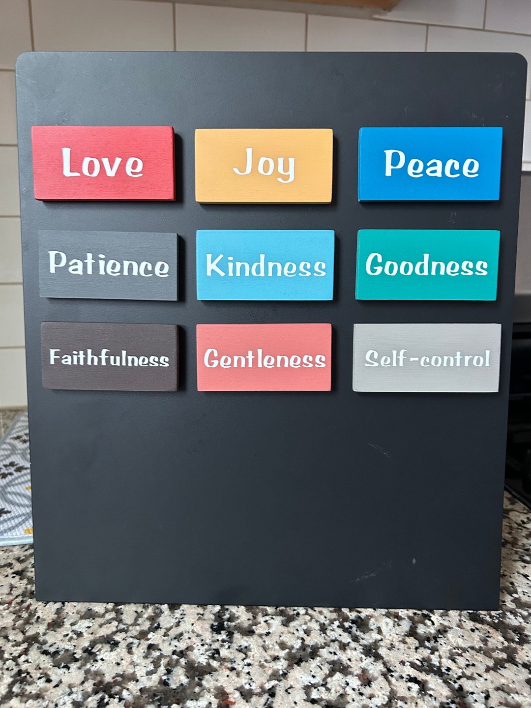 Fruit of the Spirit Magnet Set - Etsy