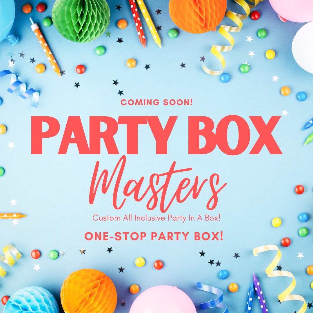 Custom All Inclusive Party Supplies in a Box Birthdays Girl - Etsy