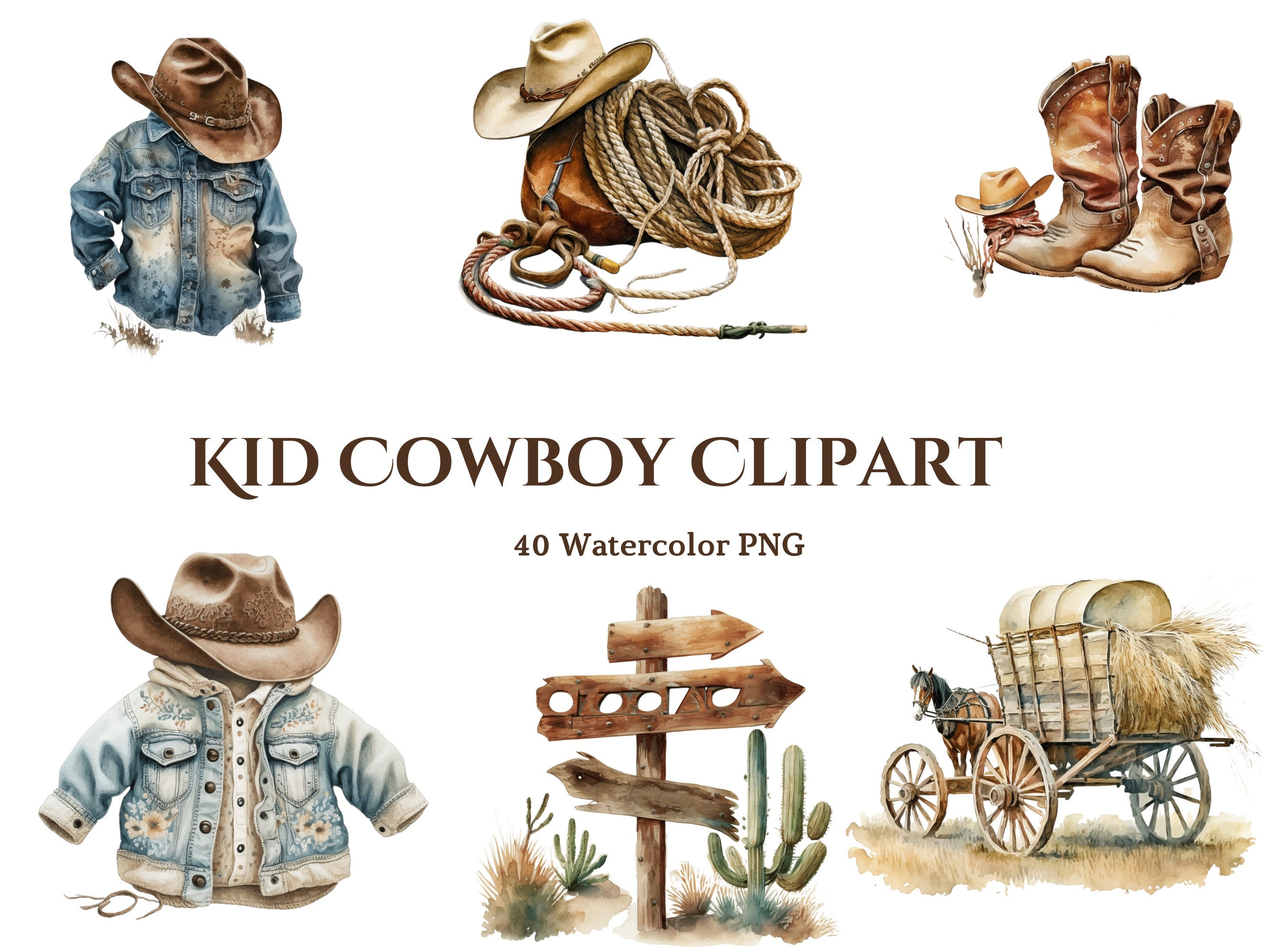 Baby Cowboy Boots Clipart