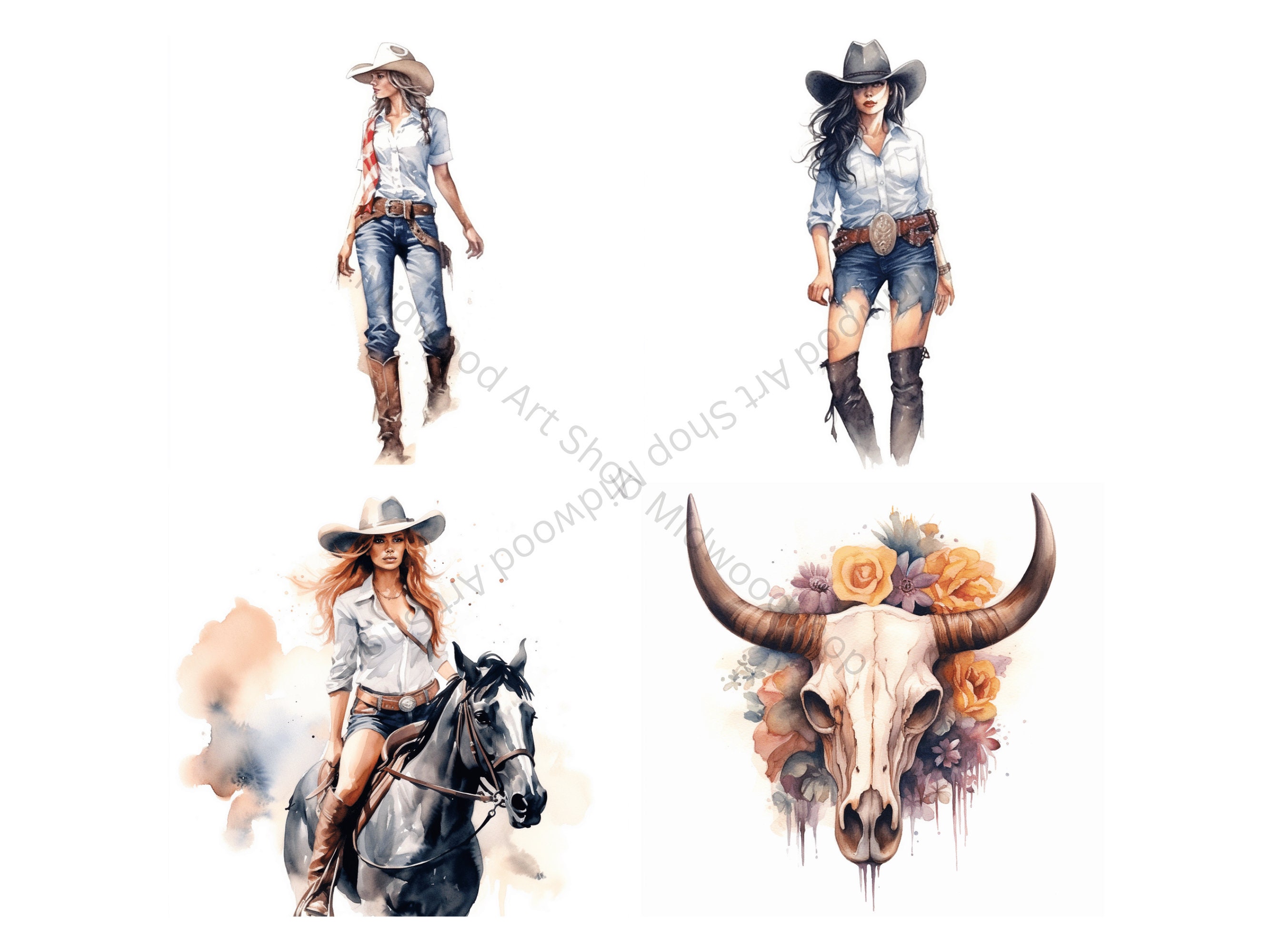 Cowgirl Clipart, Free Spirit Png, Born to Be Wild, Wild West Png ...