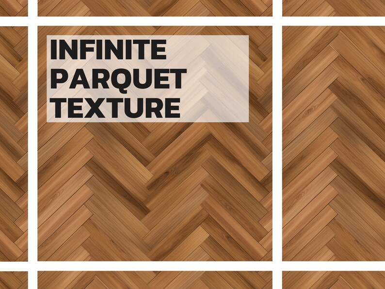 INFINITE Seamless Fishbone Herringbone Parquet Texture Pattern Digital ...