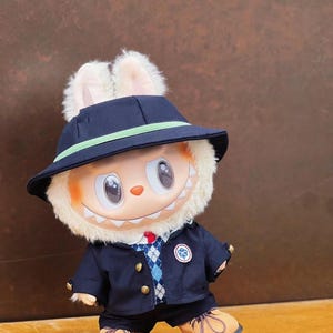 Pre-sale**deposit** Handmade Labubu Outfit: Back to School (14.5 Inches ...