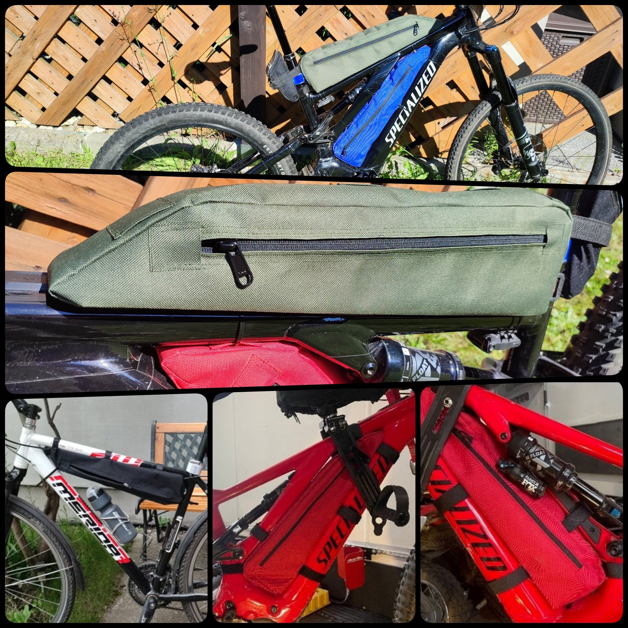 Bicycle Frame Bag Full for Bikepacking. Specialized Levo G3 / G2 / SL ...