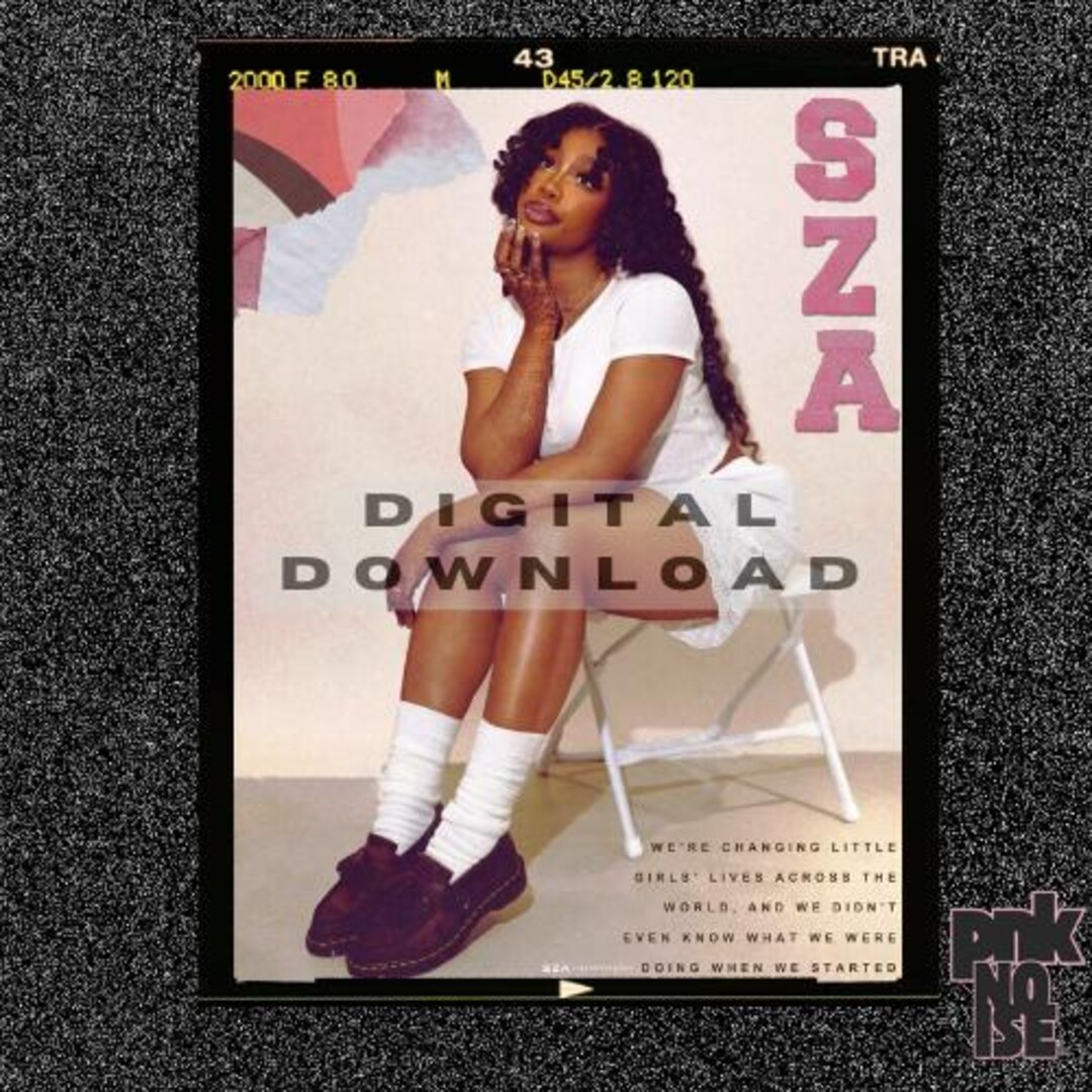 Sza Room Decor| Digital Download| Music Album Poster| Dorm Decor ...