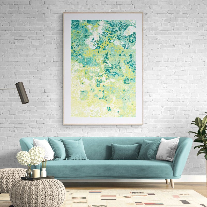 Turquoise Office - Etsy