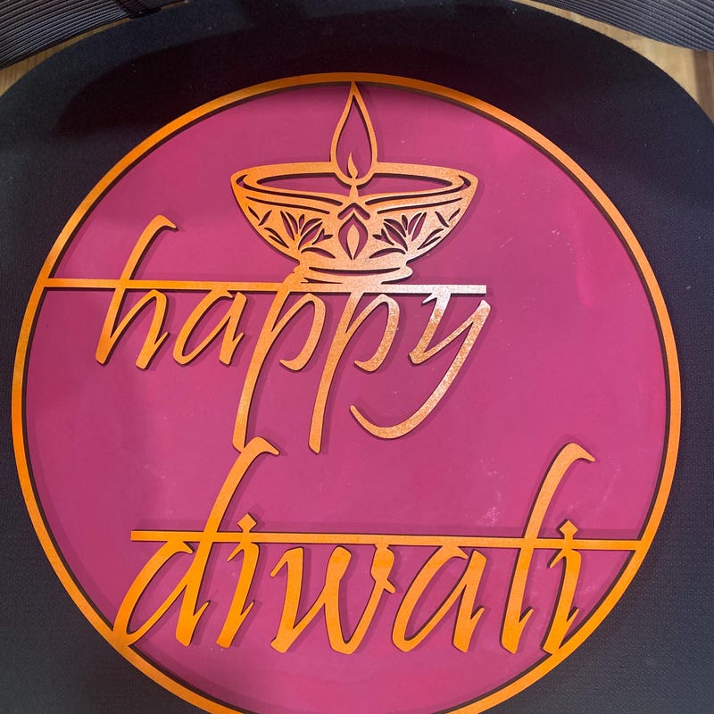 Happy Diwali Sign - Etsy