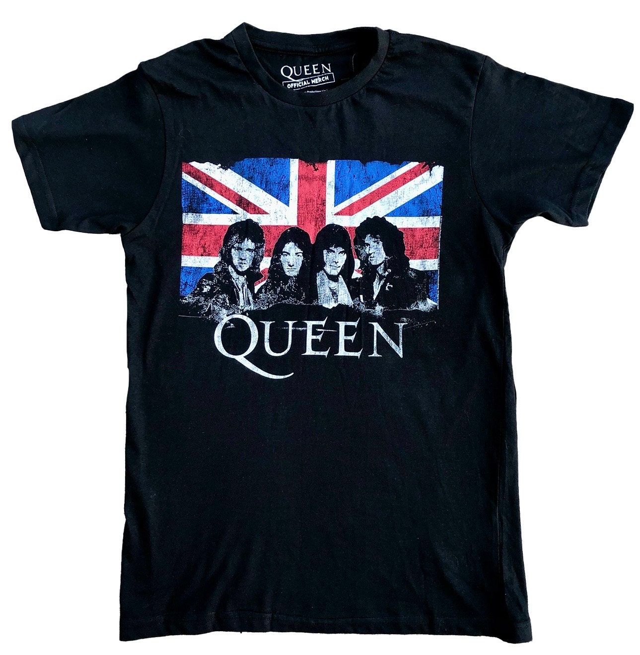 Queen, Queen Band, Freddie Mercury, Black Unisex Band Shirt, Queen ...
