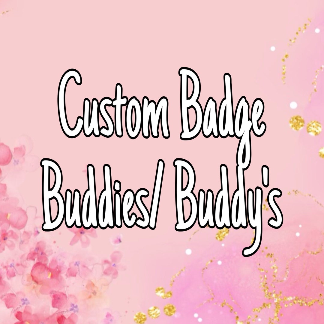 Custom Badge Buddy Badge Buddy 1/16 Thick (ID Badge Holder) Badge ...