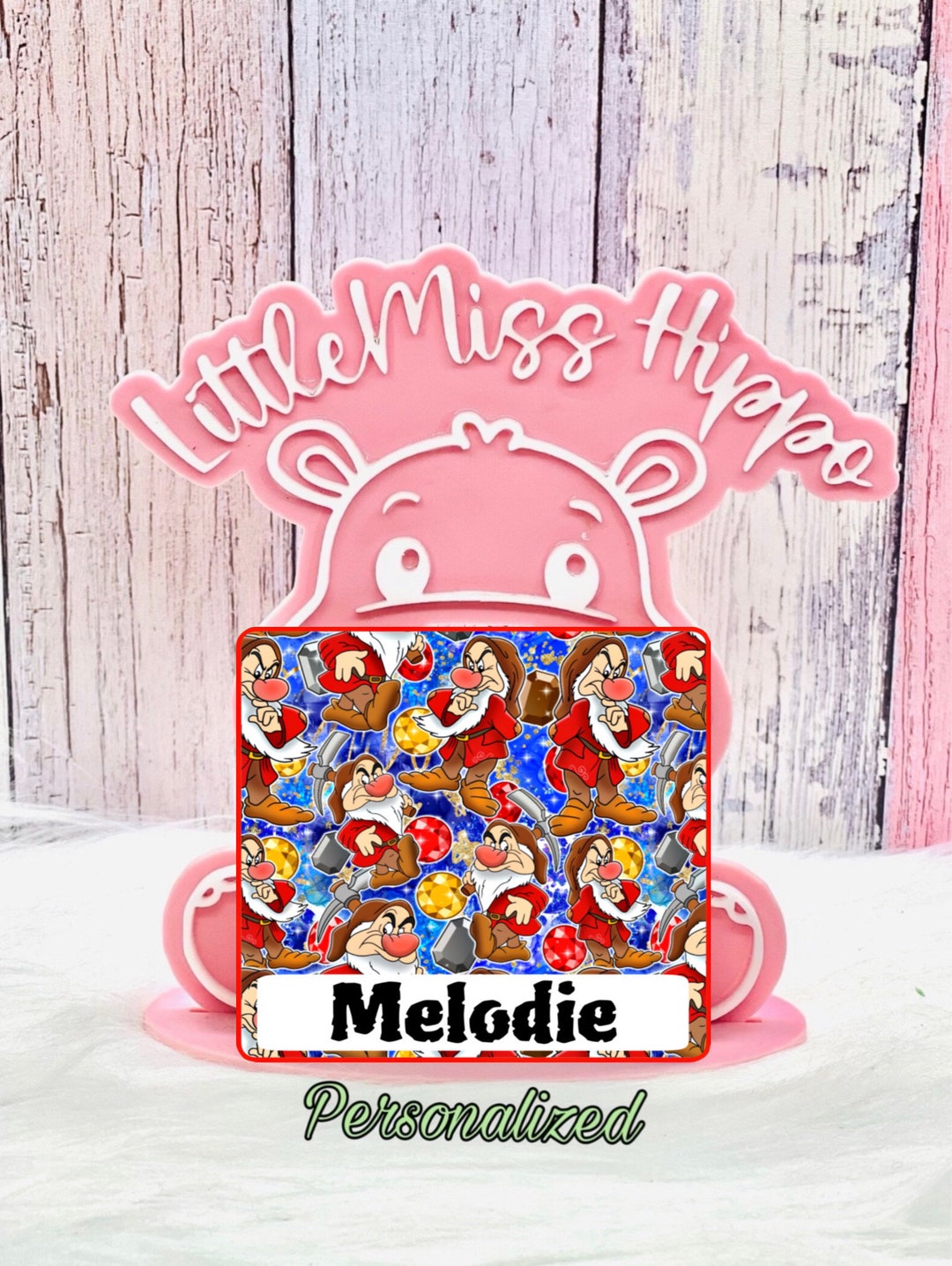 Grumpy From Snow White Badge Buddy Badge Buddy 1/16 Thick (ID Badge ...