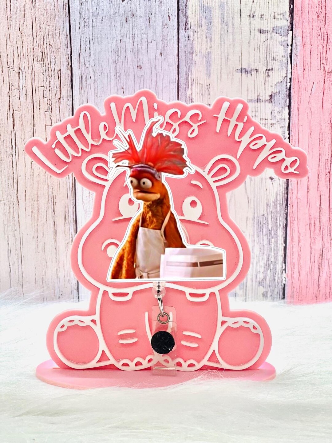 Pepe Wearing Apron Meme Handmade Retractable ID Badge Reel Nurse ...