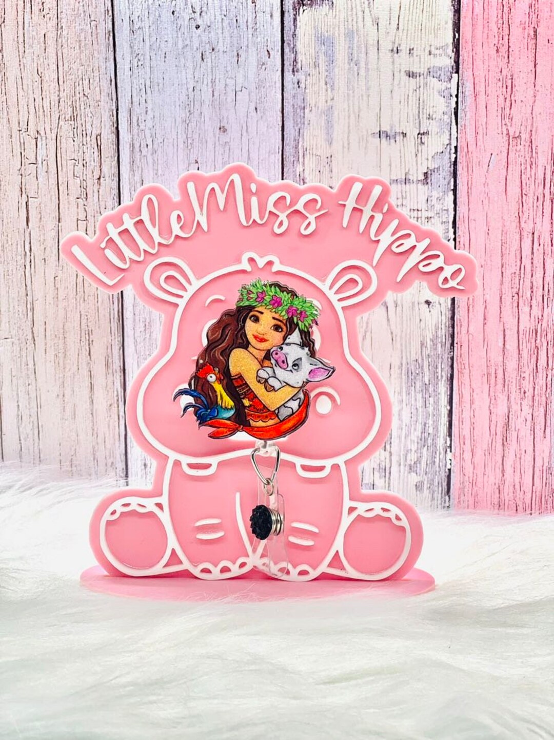 Moana and Pua Badge Reel - Etsy