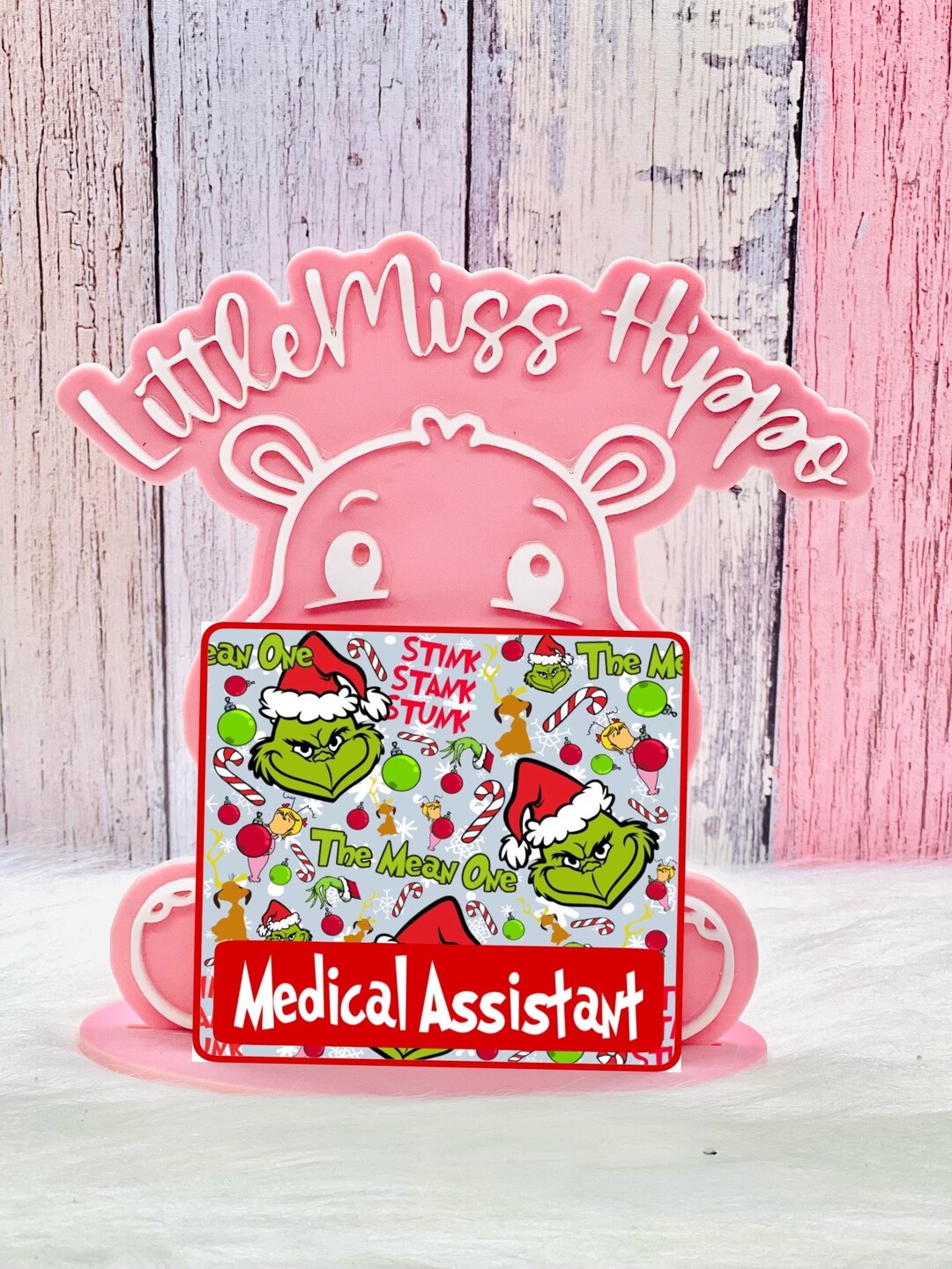 Green Monster Badge Buddy Badge Buddy 1/16 Thick ID Badge - Etsy