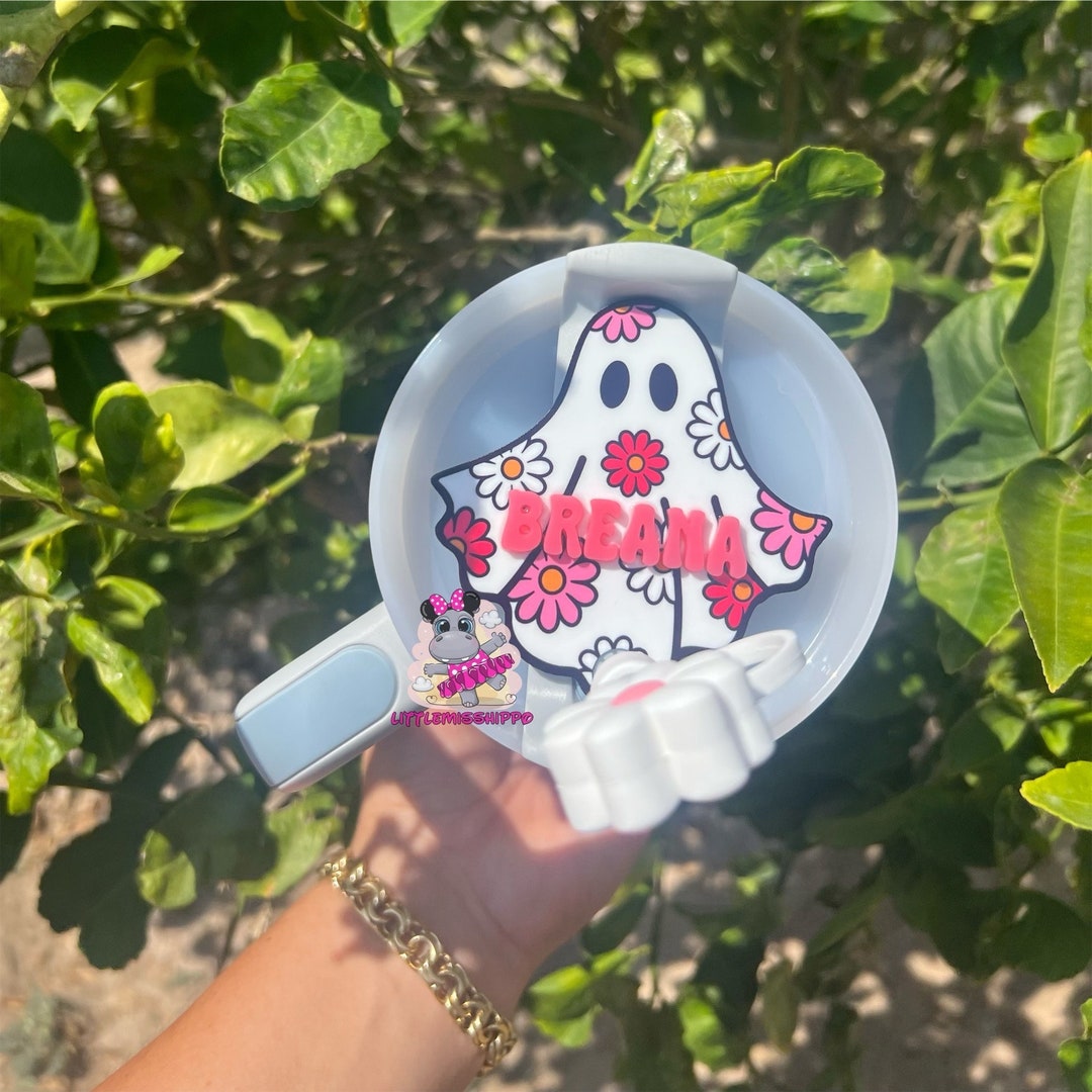 Ghost Flowers Removable Name Plate for Stanley H2.0 Quencher - Etsy