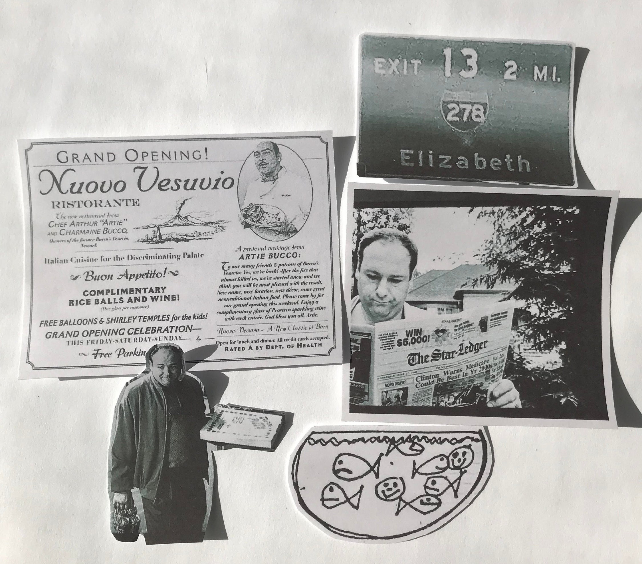 Stugots Pack Sopranos 5 Pack Stickers - Etsy