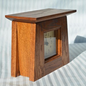 Mission Style Mantle Clock - Etsy