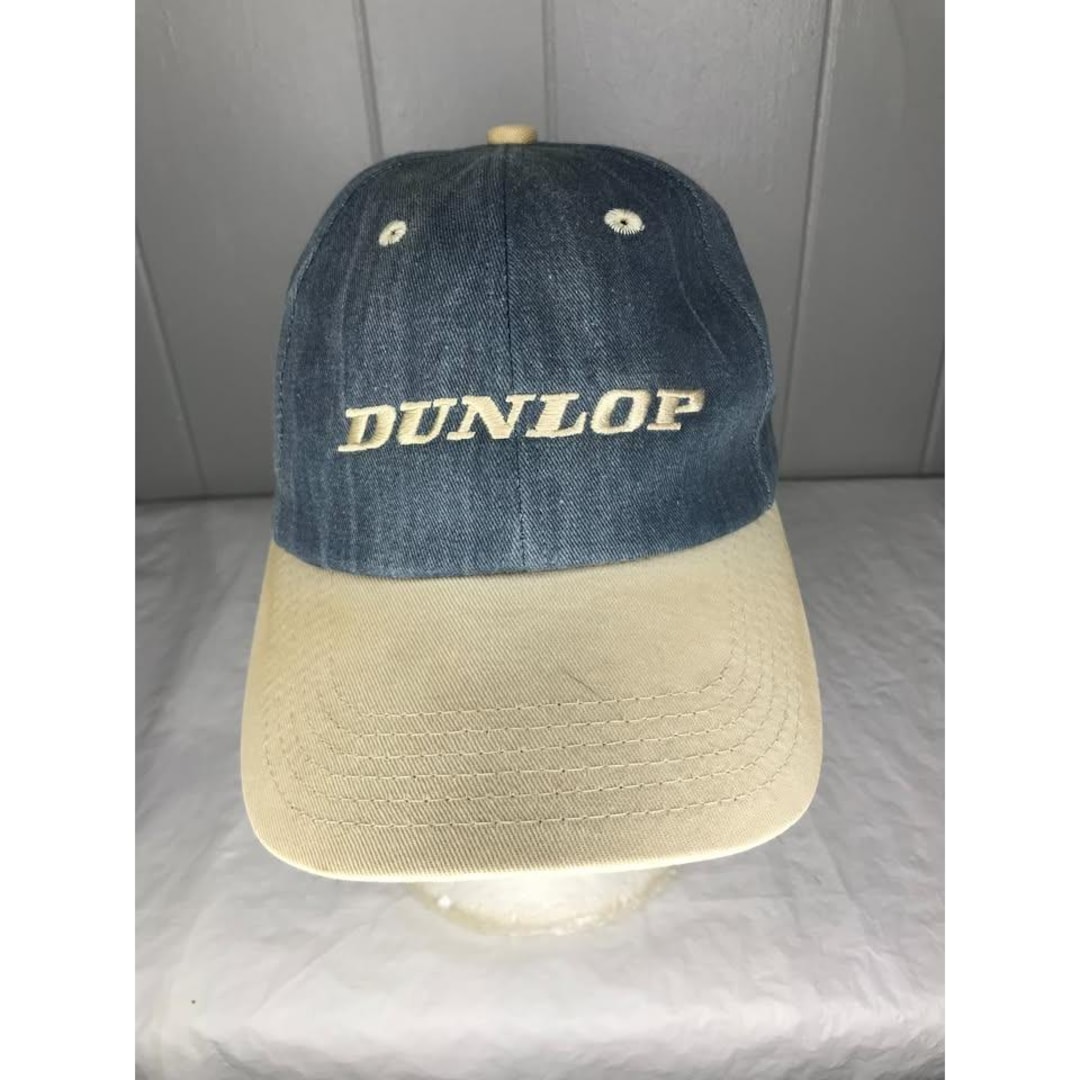 Vintage Dunlop Racing Tire F1 Nascar Performance K Product Snapback Hat ...