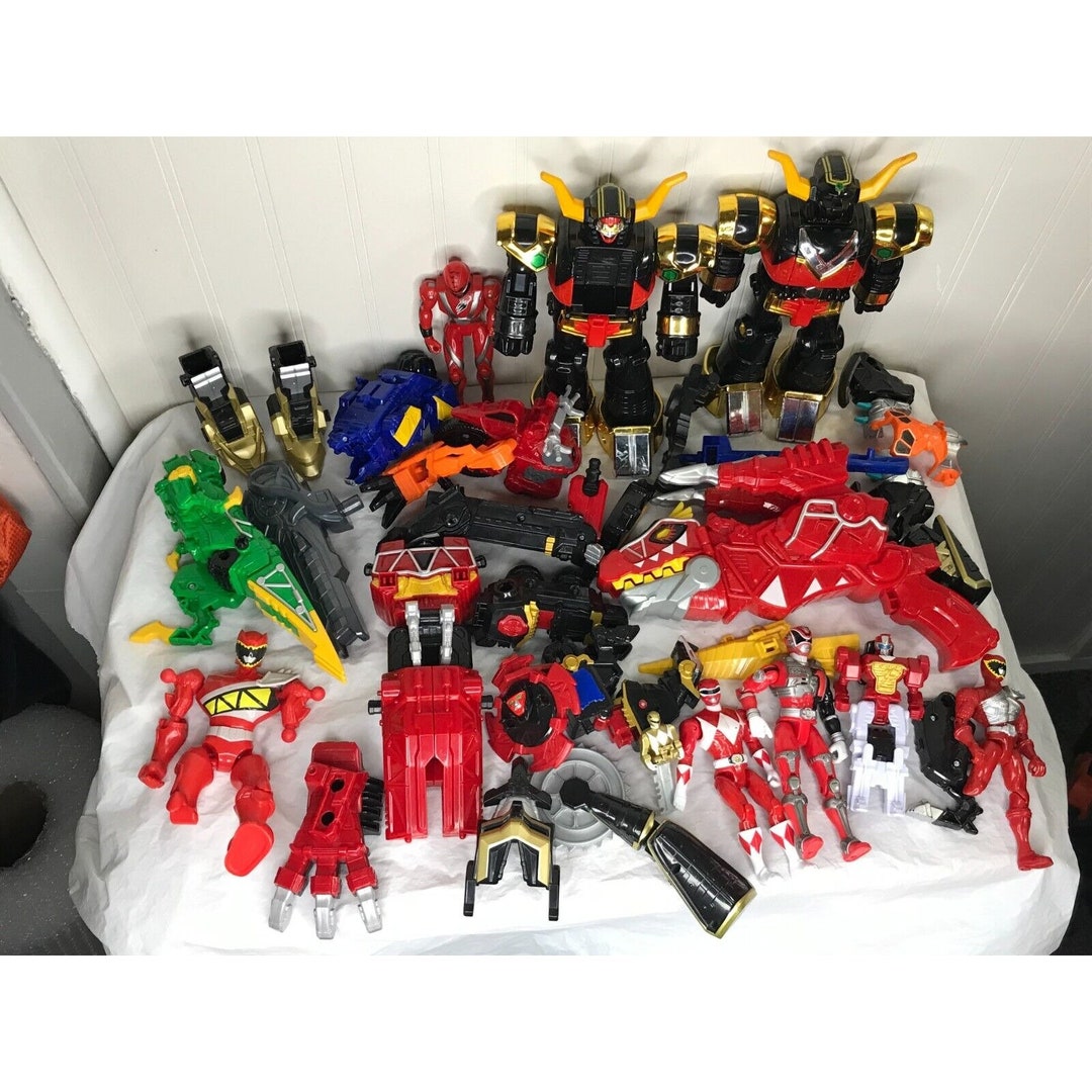Huge Lot of Vintage Mighty Morphin Power Rangers Action Figures 1993 - Etsy