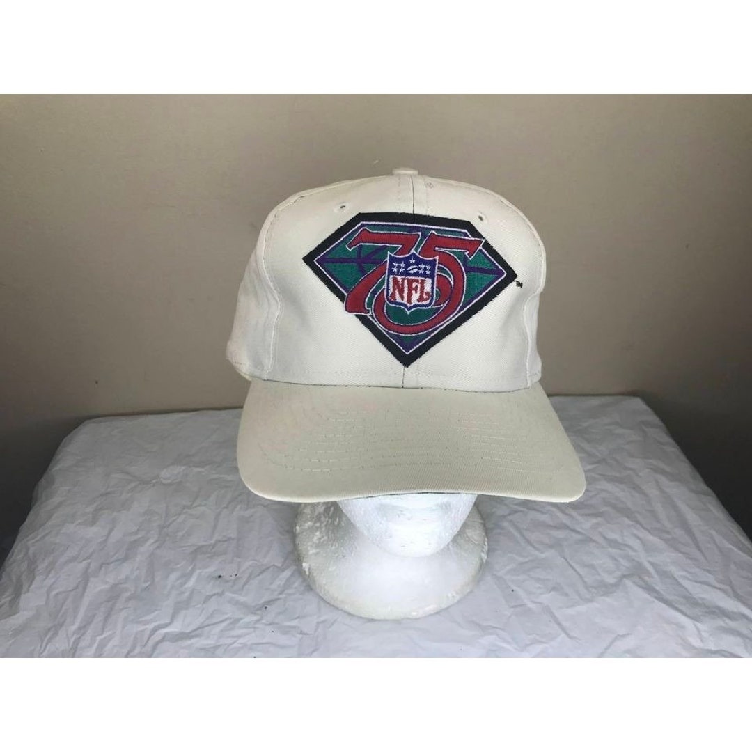 Vintage NFL 75th Anniversary Snapback Hat Cap - Etsy