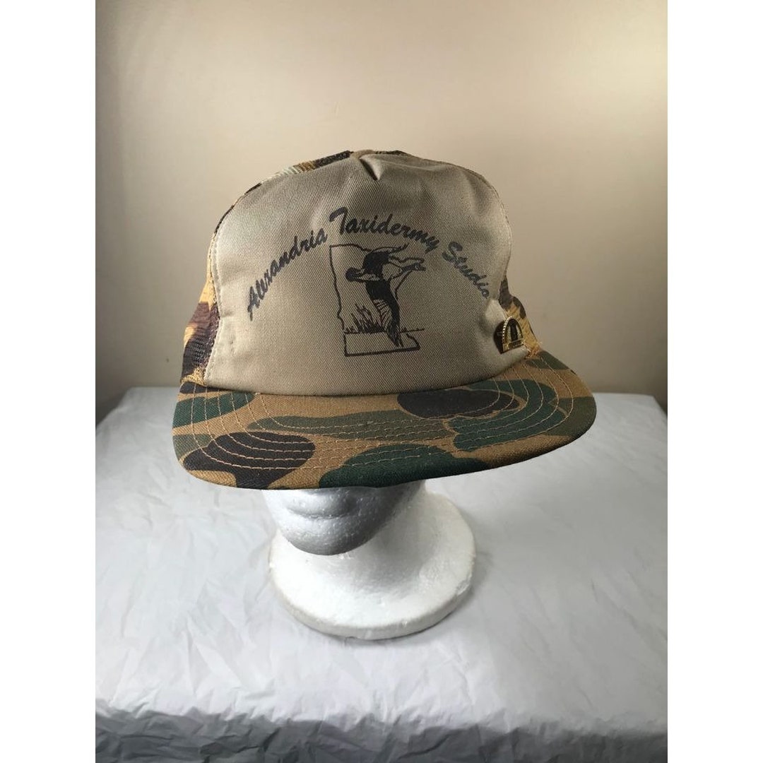 Vintage Minnesota Trucker Camo Mesh Snapback Hat Cap MADE USA - Etsy