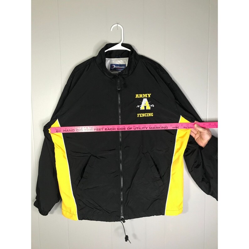 Vintage US Army West Point Fencing Team Light Weight Jacket Made USA Sz ...